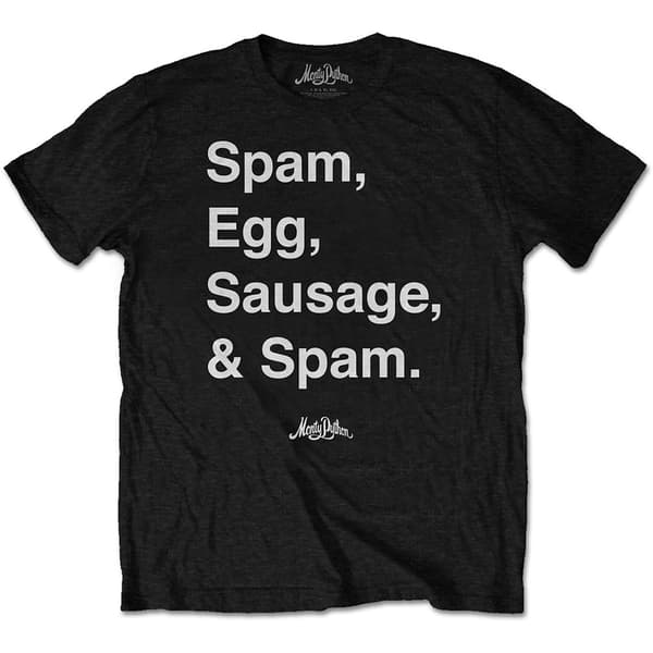 Monty Python Unisex T-Shirt: Spam (XX-Large) | CDON