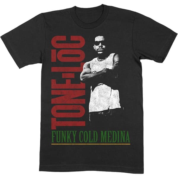 Tone Loc Unisex Tee: Funky Cold Medina (Large) | CDON