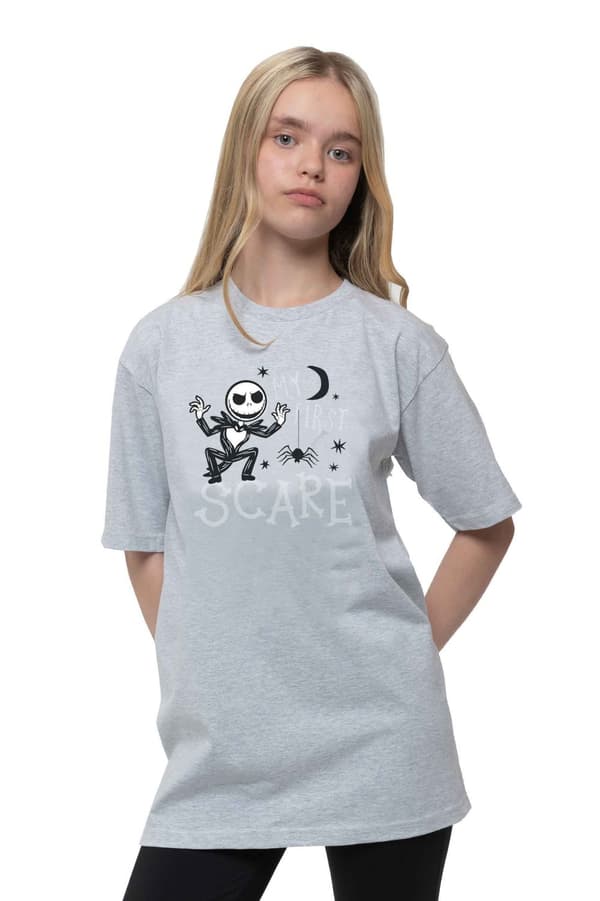 Nightmare Before Christmas Kids T Shirt First Scare Official Disney ...
