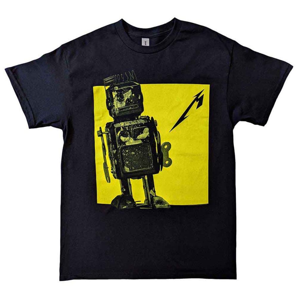 Metallica T Shirt M72 Seasons Burnt Robot Band Logo Official Unisex ...