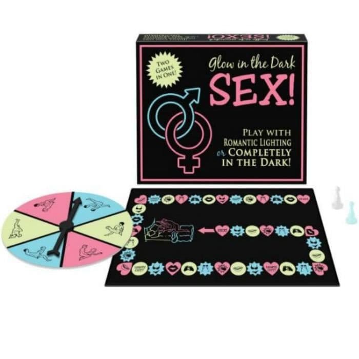 Kheper Games Juego Glow In The Dark Sex Det är Dags Att Underhålla Dig Själv Med Ryggen Och