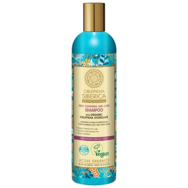 Reglerande schampo med havtorn Normalt till fett hår - Natura Siberica ...