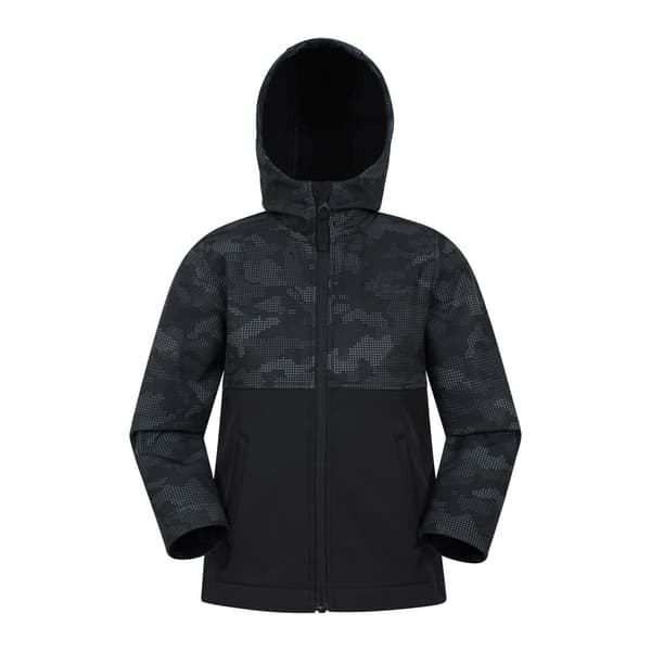 Mountain Warehouse Exodus Camouflage Soft Shell-jacka för barn/unga | CDON