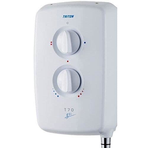 Triton Duschar T70gsi Elektrisk Dusch 10 5 Kw Vit Sfx7001gsi Cdon