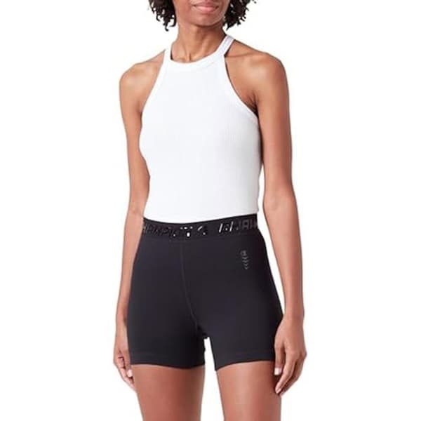 Cykelshorts dam - Champion - Athletic Club W - Svart - Stickat och tyg ...