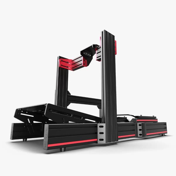 Trak Racer TR120 Racing Cockpit with TR One Universal Wheel Deck and ...