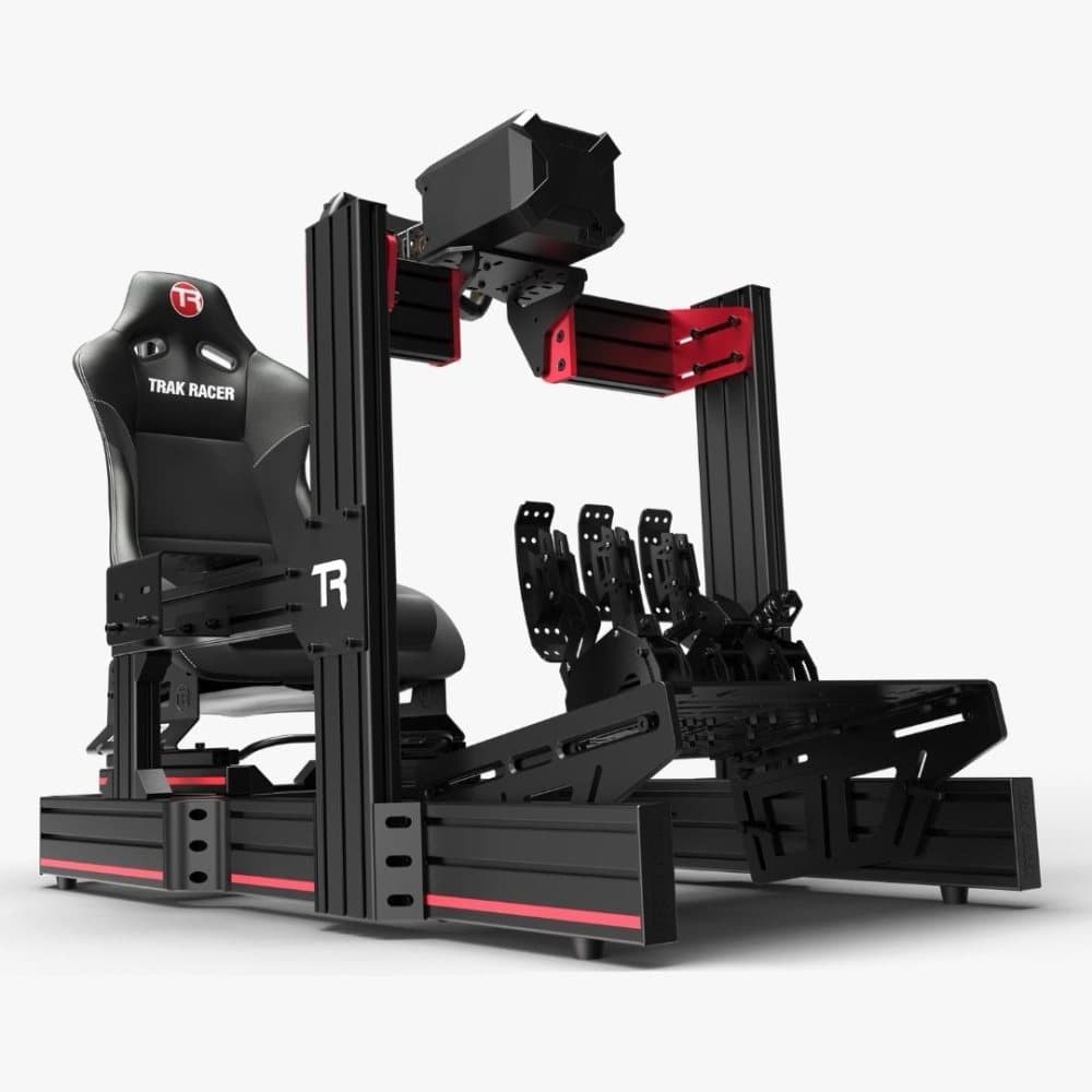Trak Racer TR120 Racing Cockpit with TR One Universal Wheel Deck and ...