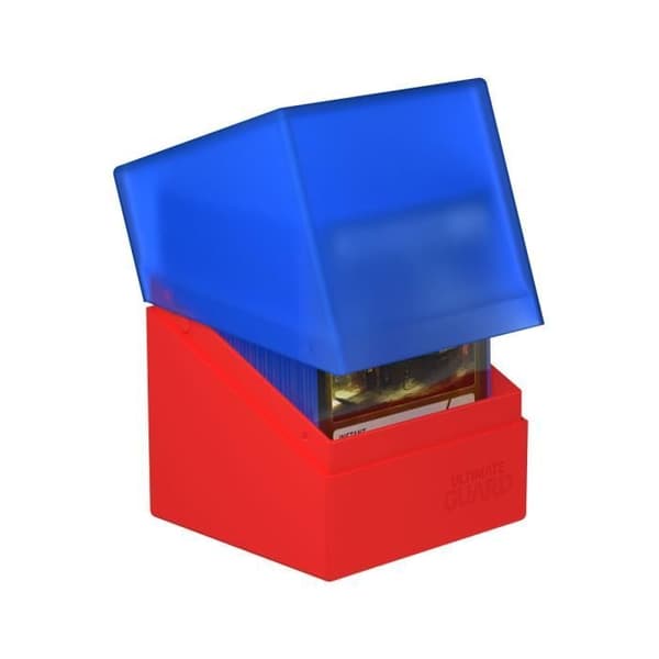 Ultimate Guard Boulder Deck Case 100+ SYNERGY Blå/röd förvaringslåda ...