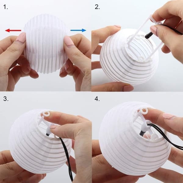 OBOSOE 6,5m lykta , Solcellsdrivna ljusslingor utomhus,30 LED-lykta ...