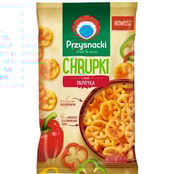 Przysnacki Chips med paprikasmak 120 g | CDON