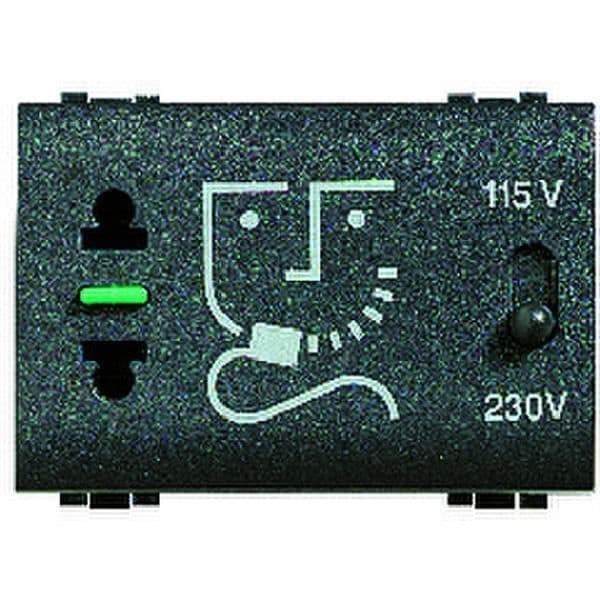 Bticino cofrel LL- RAZOR PLUG 230V 3M ANTH | CDON