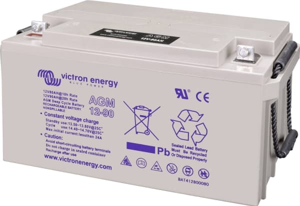Victron Energy Victron Energy 12V/90Ah Gel Deep Cycle Batt. | CDON