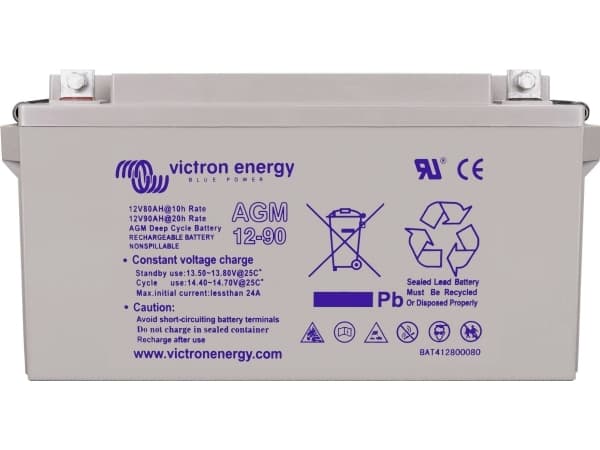 Victron Energy Victron Energy 12V/90Ah Gel Deep Cycle Batt. | CDON