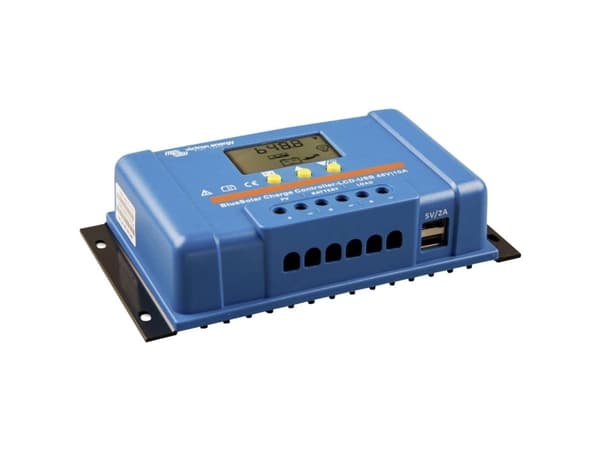 Victron Energy Blue-Solar PWM-LCD&USB Solcelle-opladningsregulator PWM ...