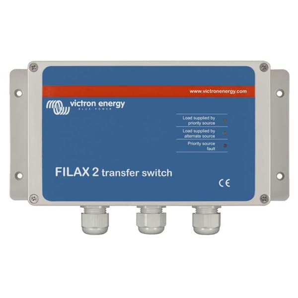 Victron Energy Kontakt Filax-2 110v/50hz-120v/60hz Transparent | CDON