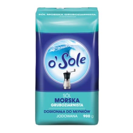 Grovkornigt joderat havssalt 0,9 kg o'Sule | CDON