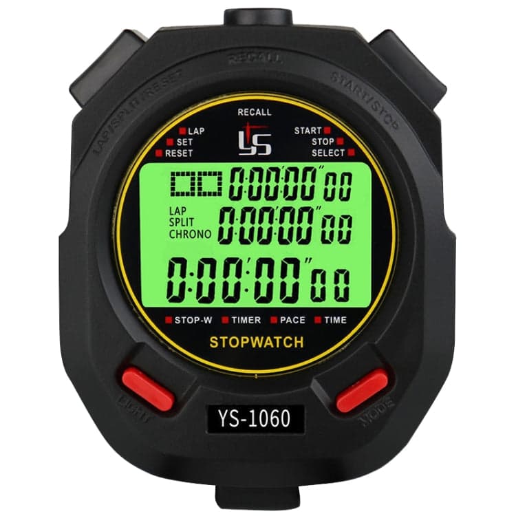 YS 3 Rows Display Luminous Stopwatch Timer Training Referee Stopwatch ... YS 3 Rows Display Luminous Stopwatch Timer Training Referee Stopwatch ...