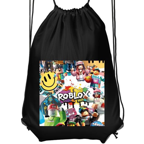 Sportig Gympapåse | Bekväm Träningsväska för Barn Roblox Party Collage ...