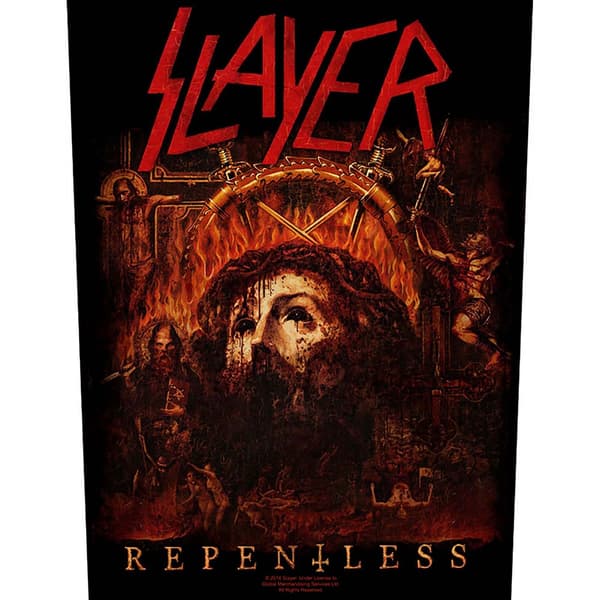 Slayer Back Patch: Repentless | CDON