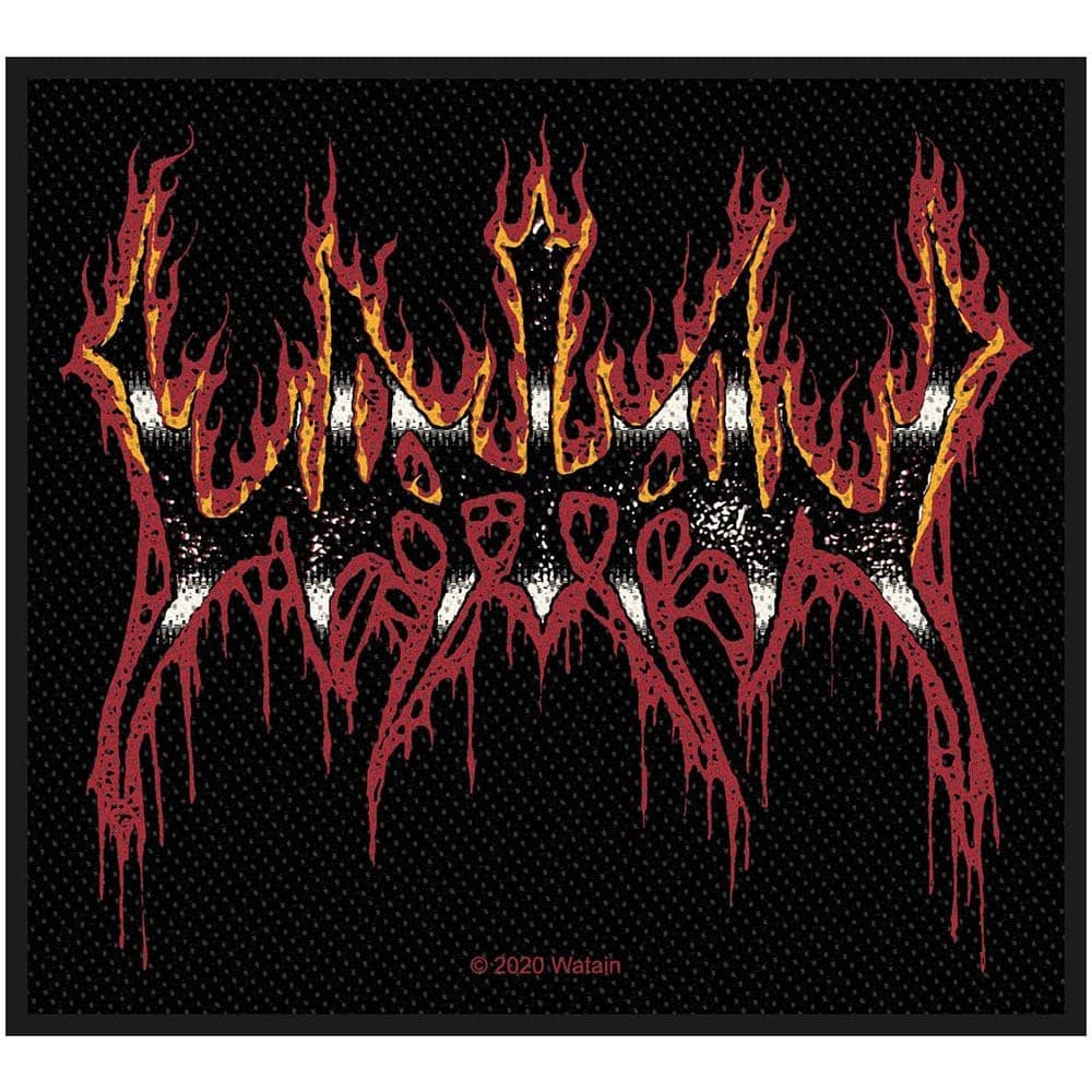 Watain Standard Patch: Flaming Logo | CDON