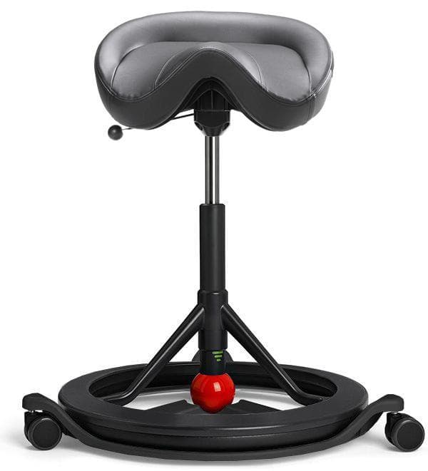 Sadelstol - Backapp Smart Med Hjul - Læder | CDON