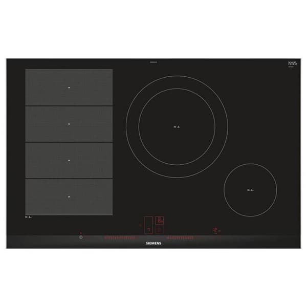 Siemens Iq700 Ex875lec1e Flex Induktionshäll 80 Cm Svart | CDON