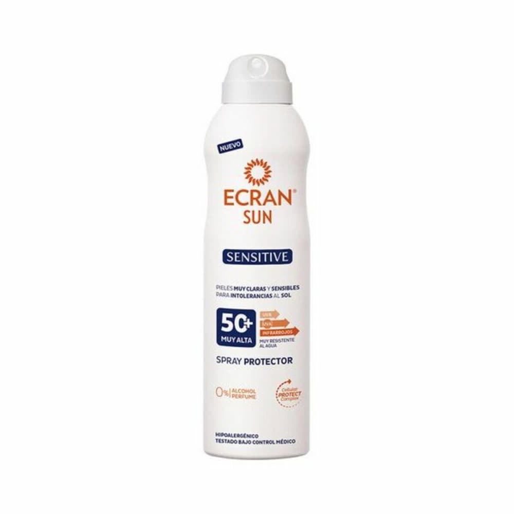 Solcreme spray Sensitive Ecran SPF 50+ (250 ml) 50+ (250 ml) | CDON
