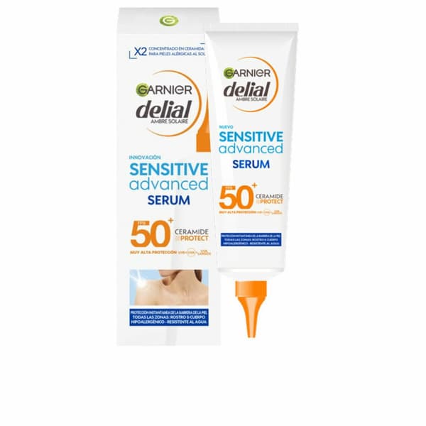 Kroppsserum Garnier Sensitive Advanced Solskydd SPF 50+ 125 ml | CDON