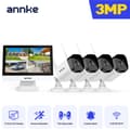 Turvakamera, 8MP Resoluutio, Yönäkö Jopa 100 Jalkaa,4PCS 3MP Kamerat | CDON