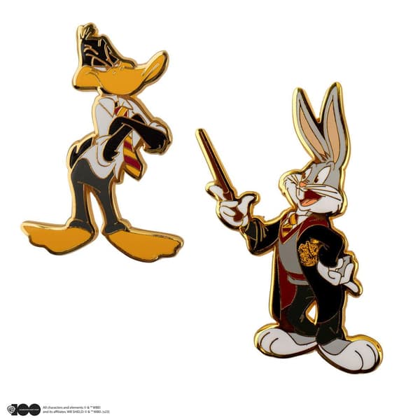 Looney Tunes Pins 2 Pack Bugs Bunny And Daffy Duck At Hogwarts Cdon