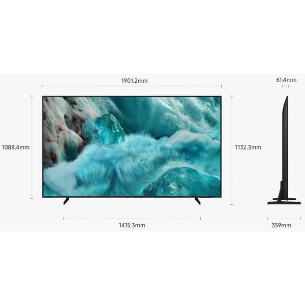 Samsung TQ85Q7F - TV QLED 85" (214 cm) - 4K UHD 3840x2160 - HDR10 ...
