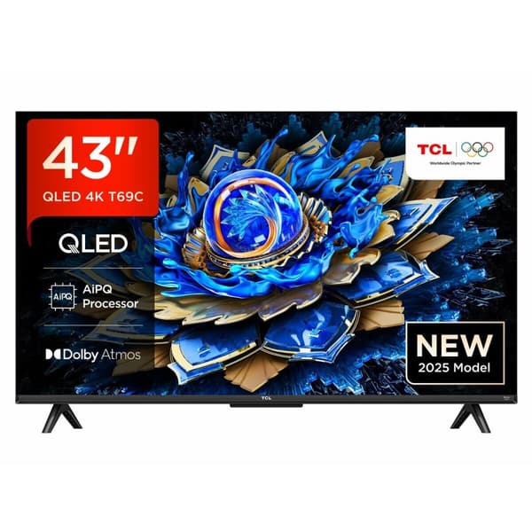 Smart TV TCL 4K Ultra HD 43" QLED | CDON