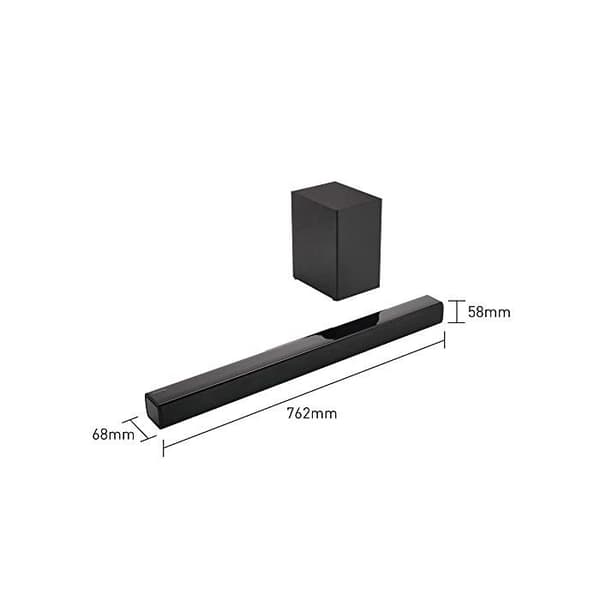 Panasonic SC-HTB100 Soundbar 45W Bluetooth HDMI ARC USB Svart | CDON