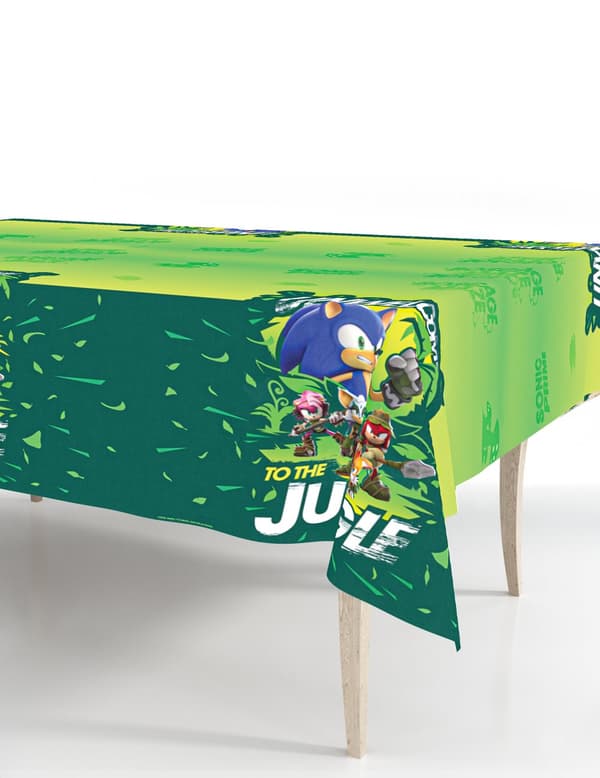 Sonic Prime duk 120 x 180 cm. Size-Unique Model | CDON