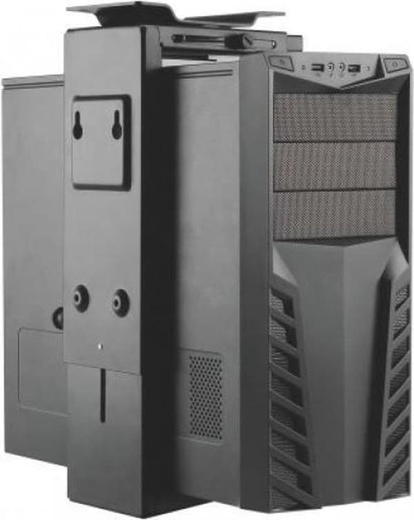 Techly ICA-CS 66 CPU-hållare Under skrivbordet CPU-hållare Svart | CDON