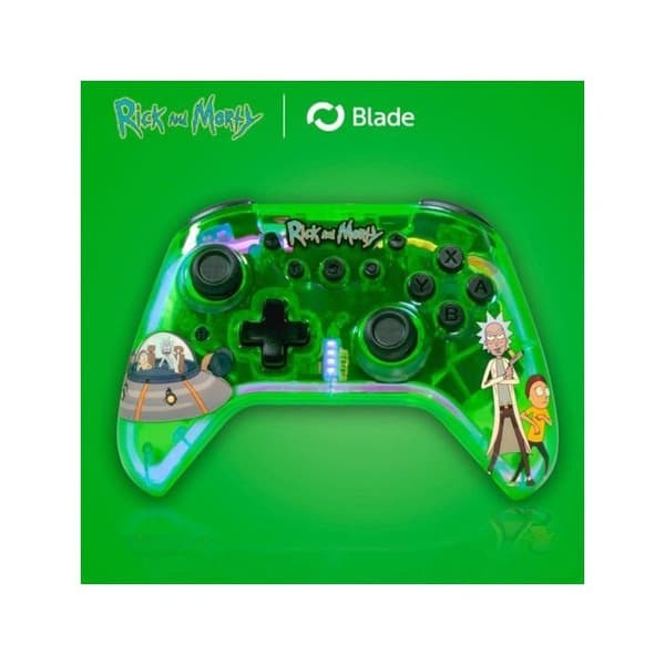 Gamepad Blade Rick och Morty Trådlös Exklusiv Design Multiplattform | CDON