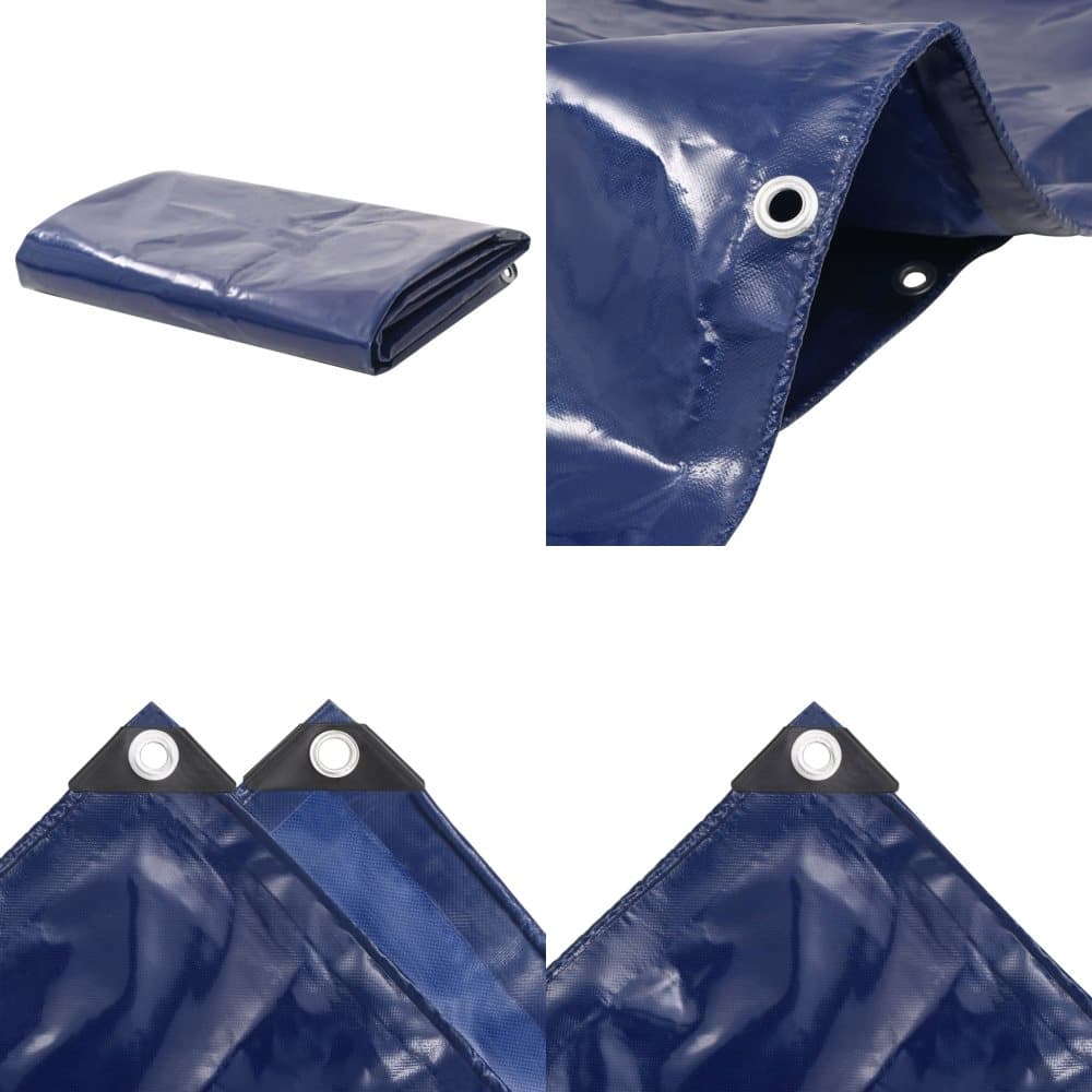 Presenning 650 g/m² 3 x 6 m blå - Presenning - Presenninger - Home ...