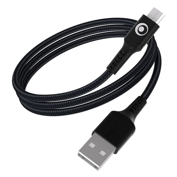 USB-A till micro-USB laddnings- och datakabel 10.5W 2.1A 1.2m BigBen ...