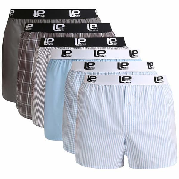 Calecon Lower east - LE215-Hellblå/Grå - Calecon (6-pack) Man | CDON