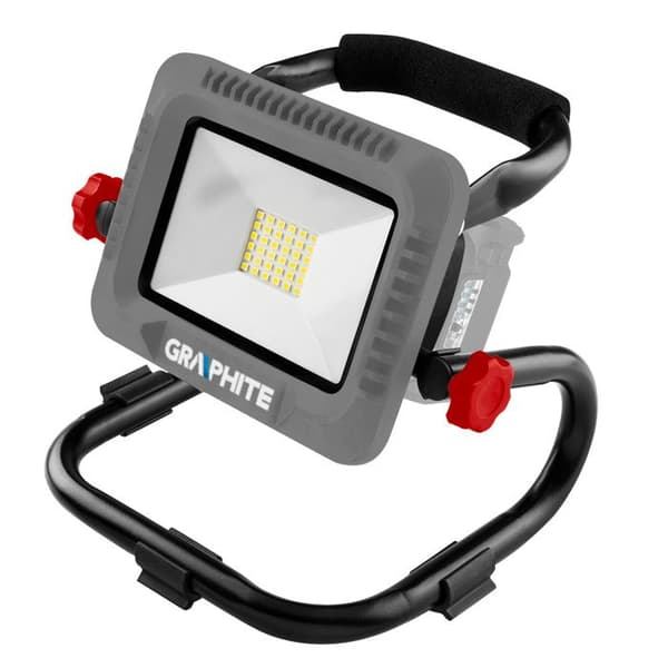 Uppladdningsbar LED-lampa - GRAPHITE - Energy+ 18V - 2 lägen - 20W ...
