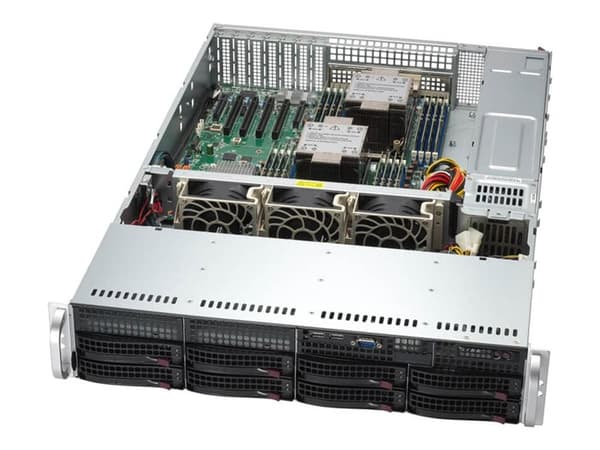 Supermicro Mainstream SuperServer 621P-TR - Server - rackmonterbar 2U ...