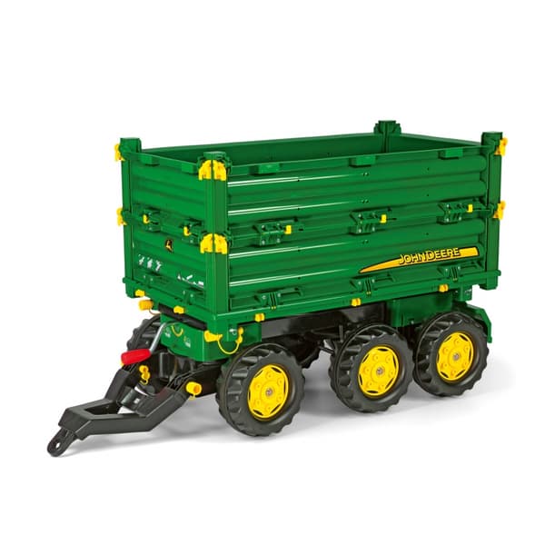 Rolly Toys rollyMulti Trailer - Rolly Multi John Deere 3-axlig tippvagn ...