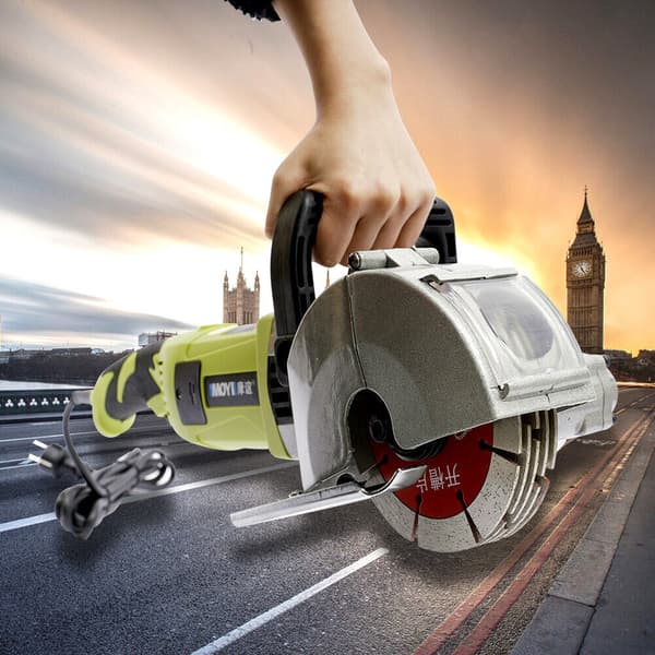 4000W Elektrisk Vægskærer, Justerbar Fuge-Dybde, 360° Fugevinkel ...