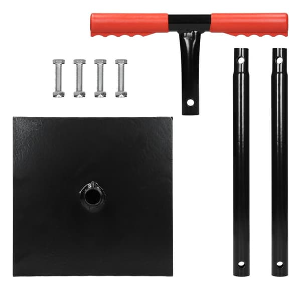 ECD Germany beton Stampfer Erdstampfer med gummieret T-håndtag ...