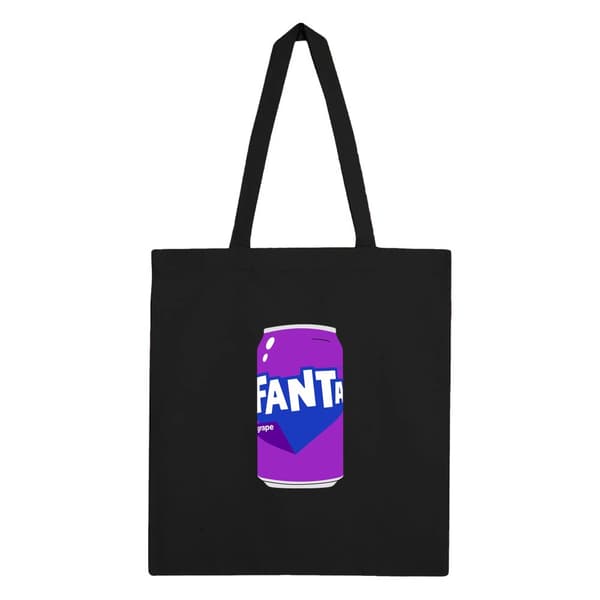 Fanta Grape Can Tote Bag | CDON