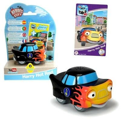 Simba Bilar Cars Ljud & Ljus Heros of the city Stadens Hjältar Harry ...