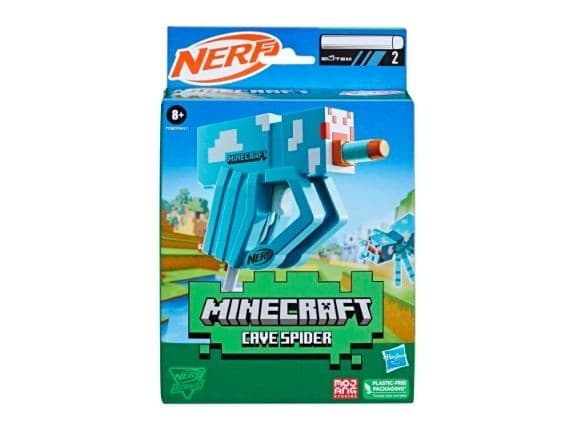 Hasbro NERF Minecraft Grotta Spindel Kastare | CDON