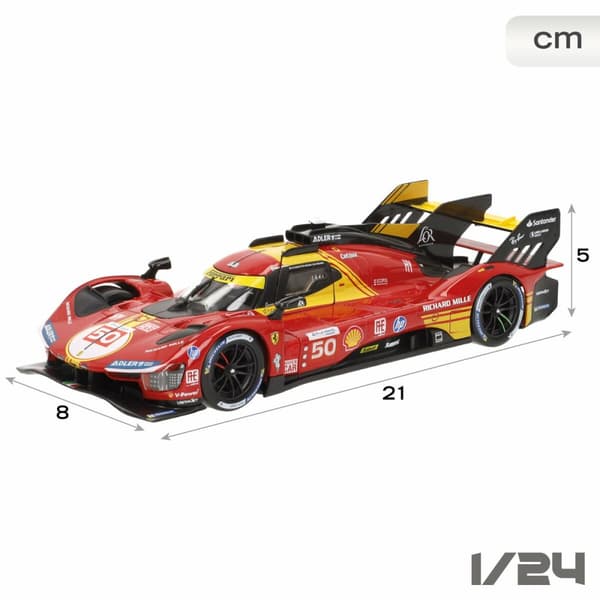 Liten leksaksbil Ferrari 499P LE MANS 2024 | CDON