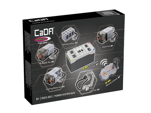 Jamara CaDA Power System Max Bricks, Grå | CDON