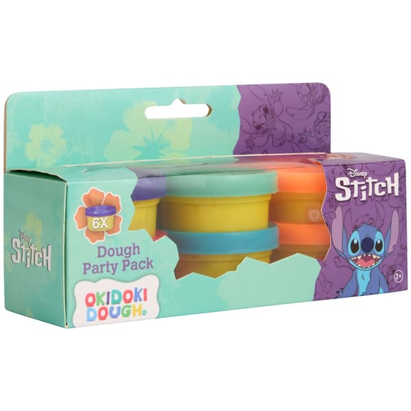 Disney Stitch pack 6 mini pots of modelling clay | CDON